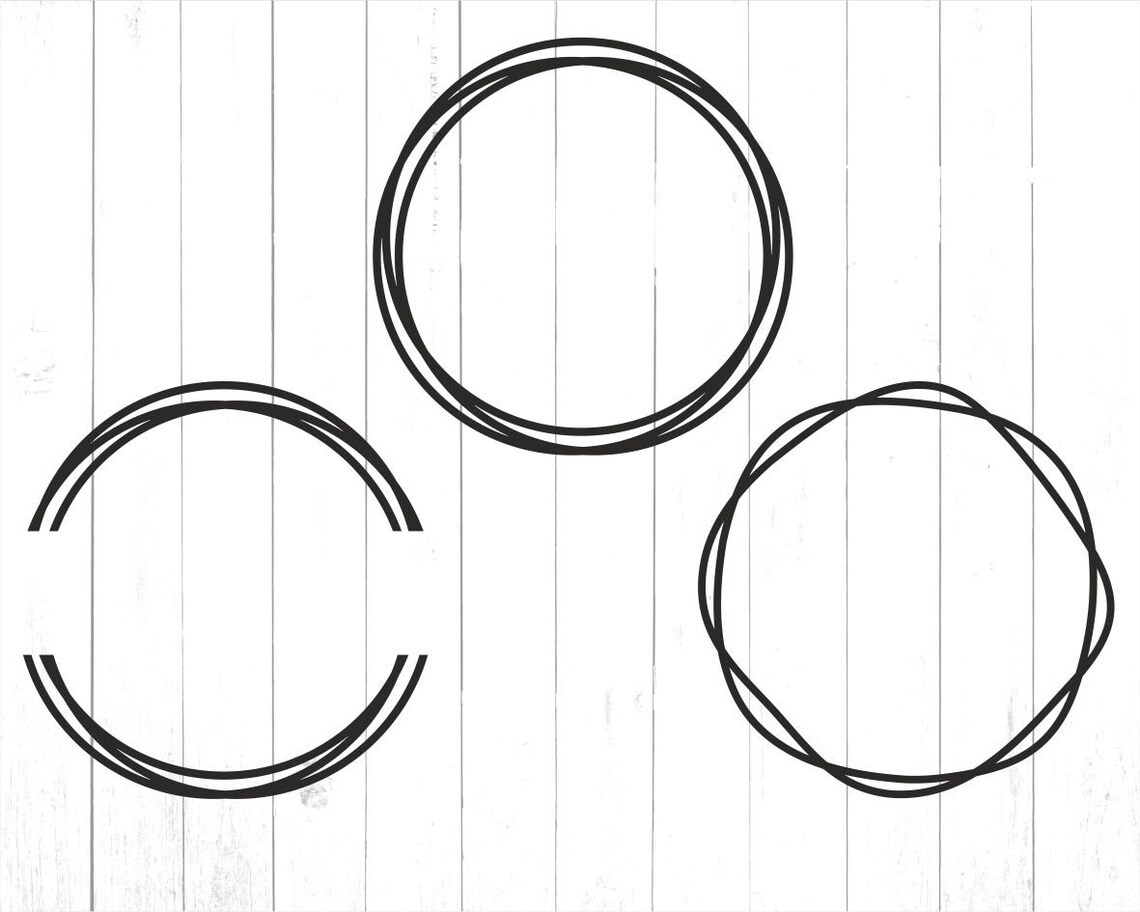 Square Split Frame Svg Circle Split Frame SVG Split - Etsy