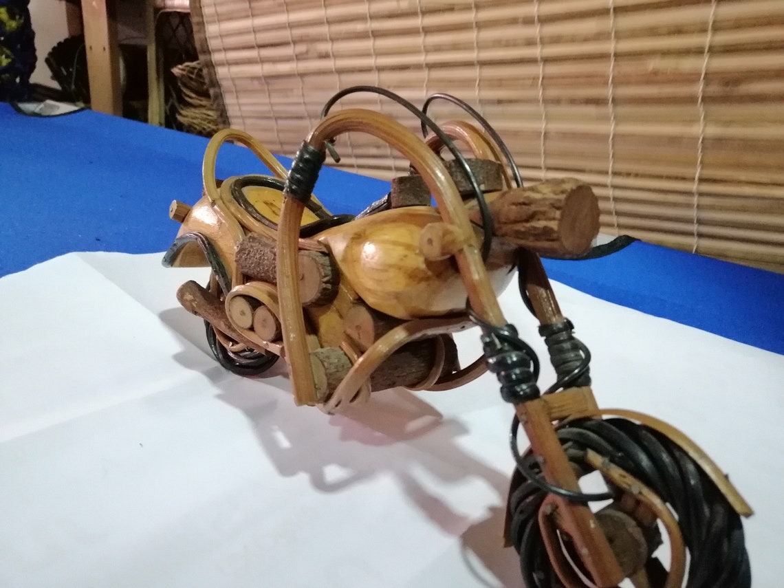 California Gangster Model Hand made Authentic Wood Wine Bike | Etsy