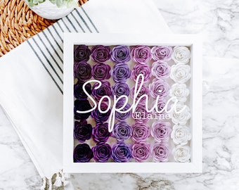 Shadow Box Girl | Etsy