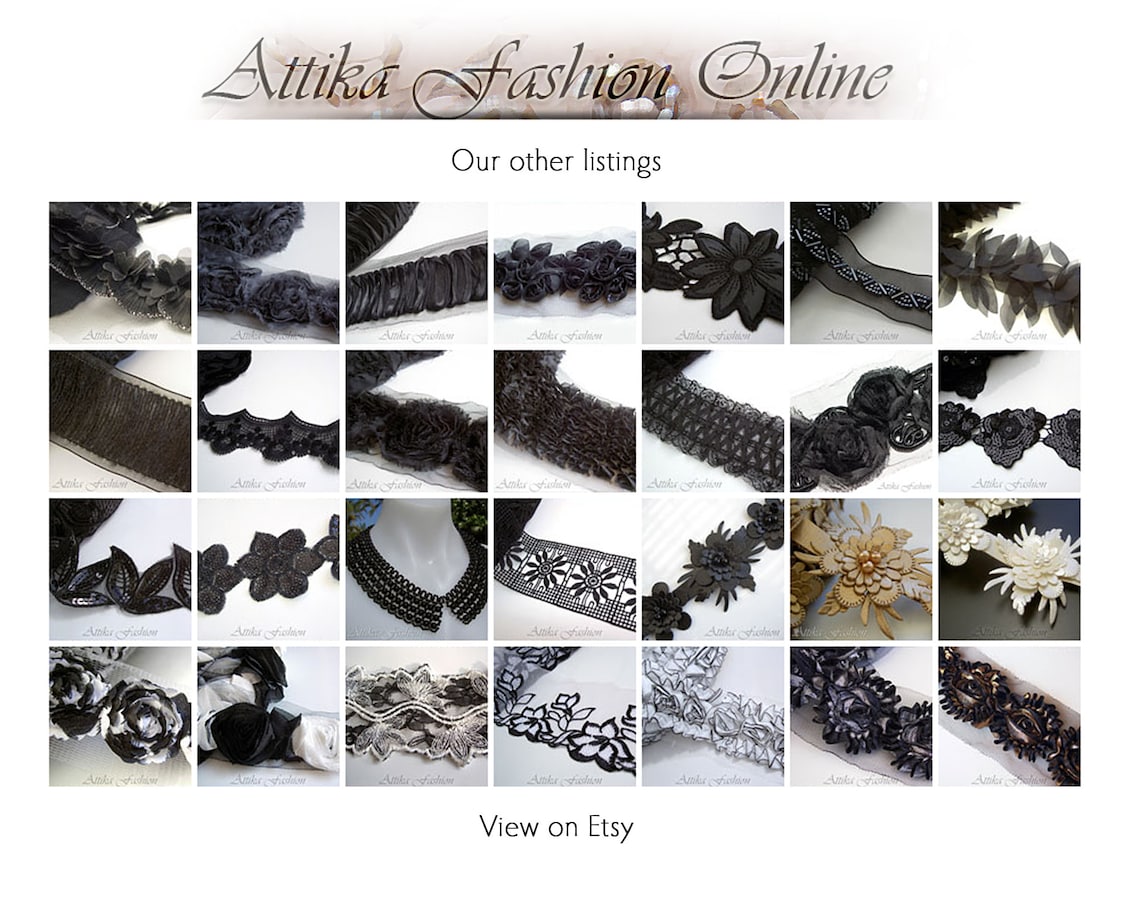 Lavender CHIFFON Mesh Frayed LACE TRIM 1y 12 Large Flower - Etsy