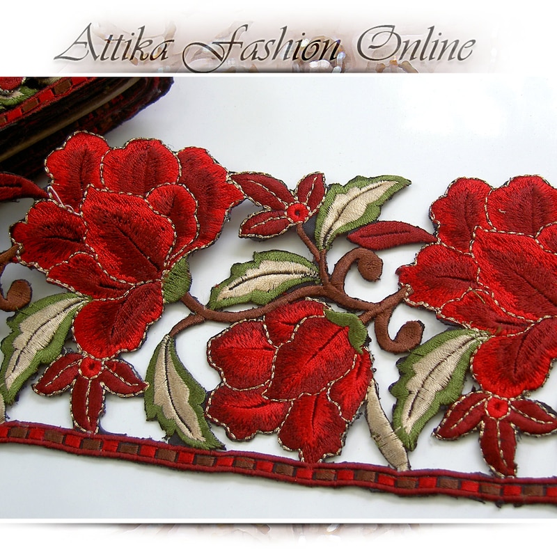 Maroon Trim - Etsy