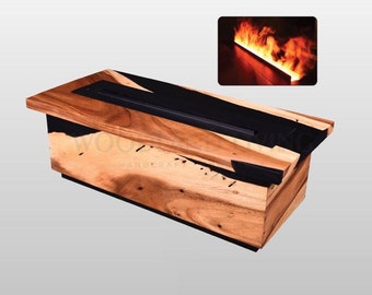 Fire Epoxy Table - Etsy