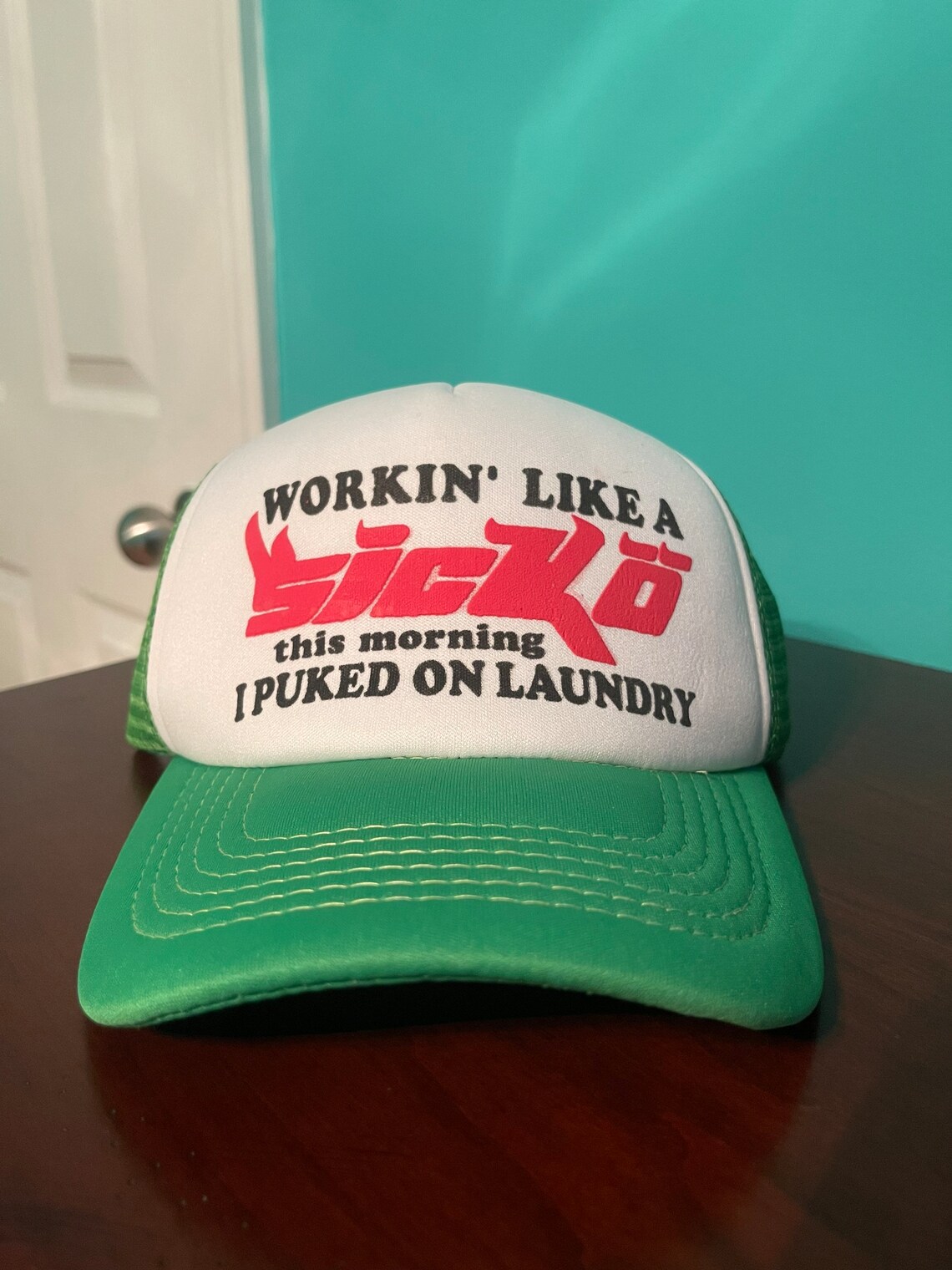 Sicko Born From Pain Trucker Hat - Etsy