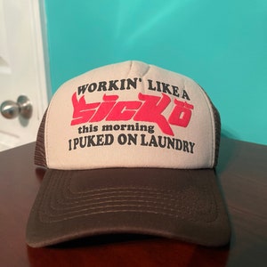 Sicko Born From Pain Trucker Hat - Etsy