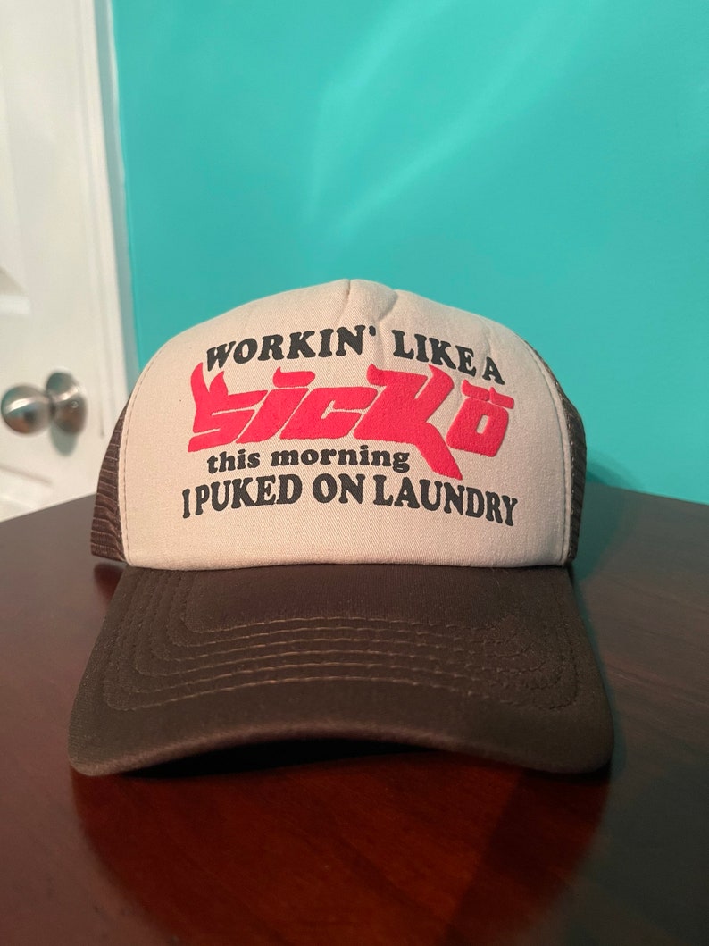 Sicko Born From Pain Trucker Hat - Etsy