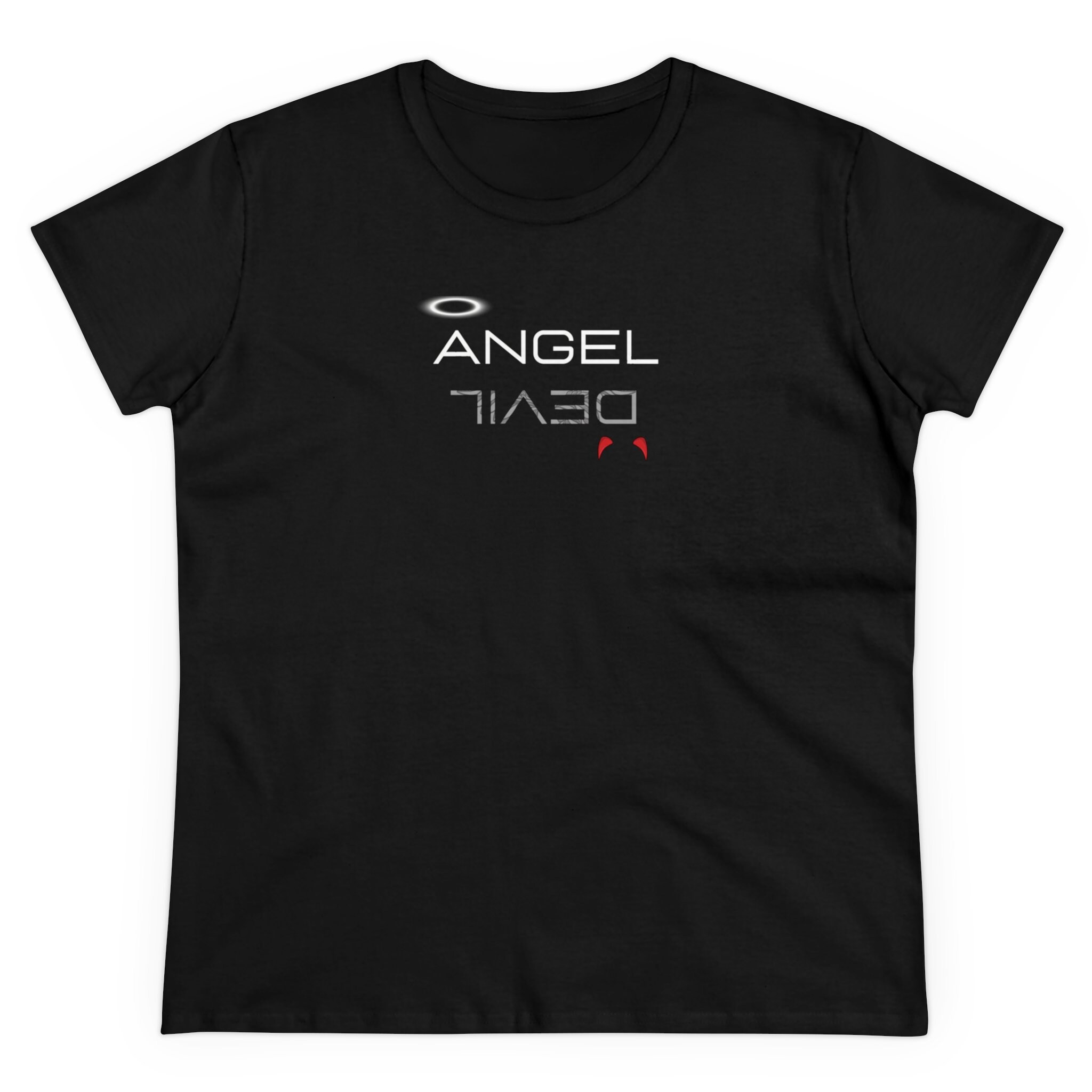 Angel Devil Shirt, Angel Wings, Devil Horns, Halo Crown, Bad Girl Club ...