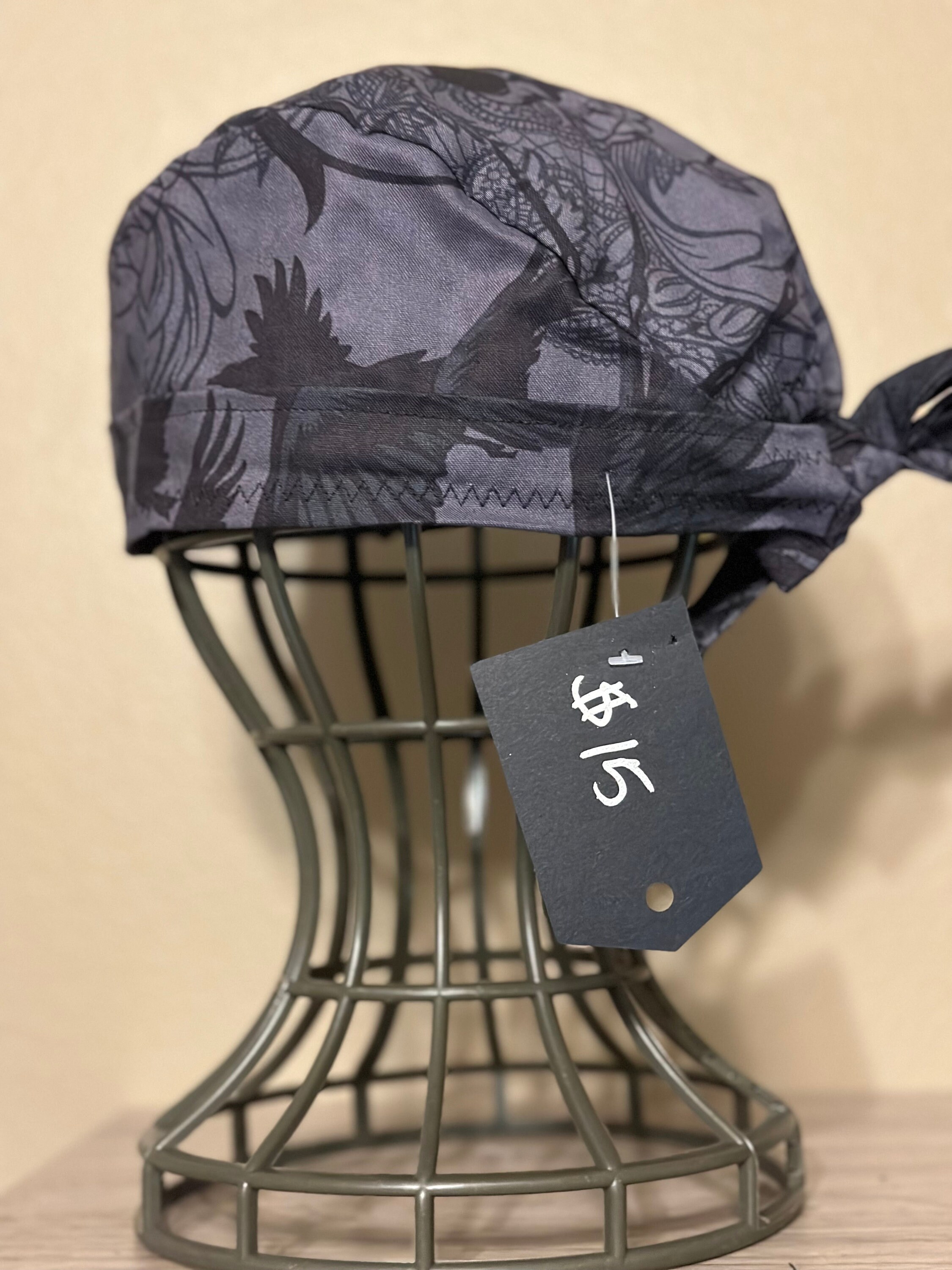 RAVEN Scrubs and Caps DARK Scrub Hat SCARY Scrub Cap - Etsy