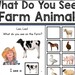 Farm Animals What Do You See Adapted Book | Special Education Real ...
