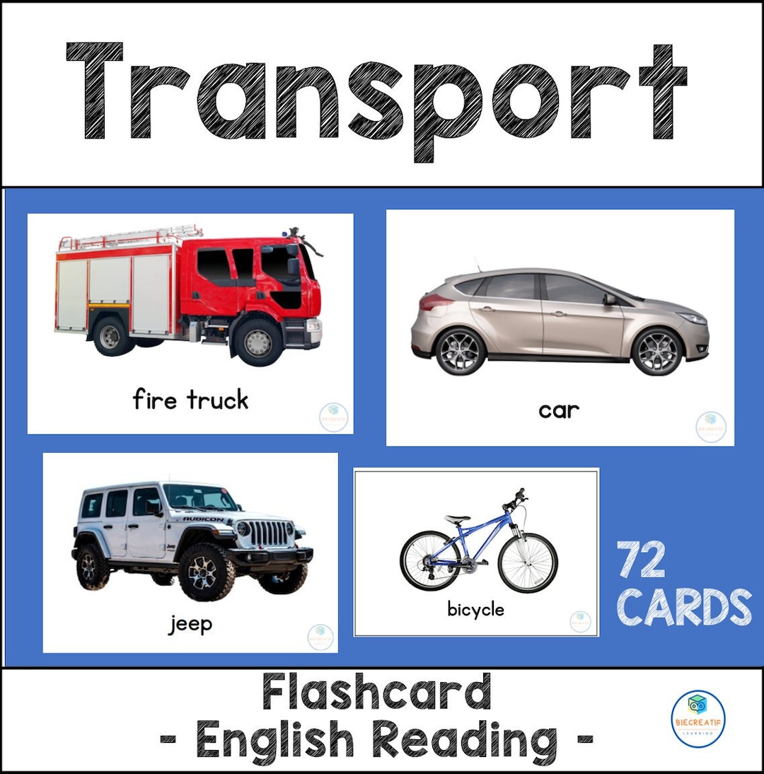 Transport Picture Flash Cards | Transportation Real Picture | Special ...