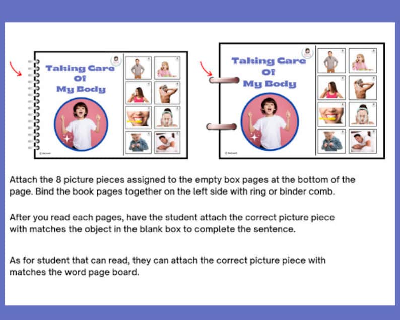 Taking Care of My Body Social Story | Special Education | Daily Living ...