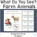 Farm Animals What Do You See Adapted Book | Special Education Real ...