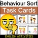 Good Choices VS Bad Choices Behaviour Sorting Task Cards - Etsy