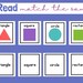 Shapes Task Cards 2D & 3D Shapes Vocabulary, Matching, Reading, Writing ...