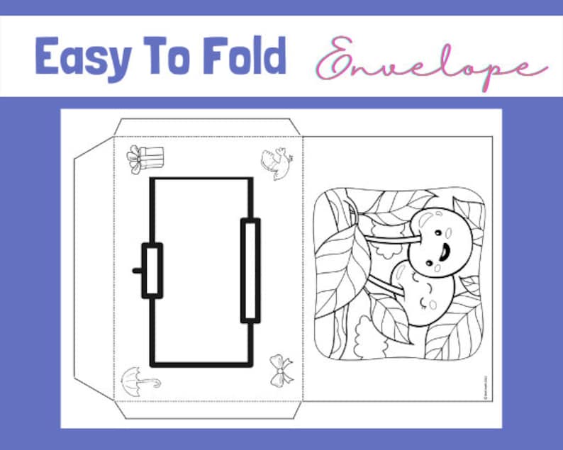 Printable Thank You Teacher Colour in Card and Envelope, Happy Teacher ...