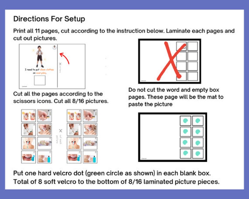 Changing Pads Social Story | Adapted Book | Schedule | Rewards System ...