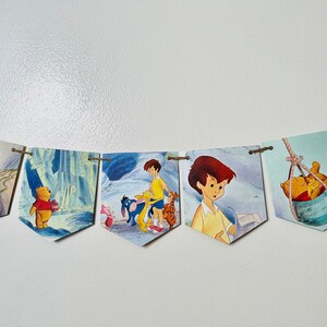 Winnie the Pooh Book Banner, Winnie the Pooh Birthday Decorations ...
