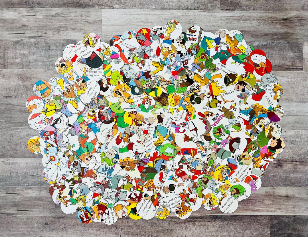 Story Book Confetti, Robin Hood Confetti, Robin Hood Baby Shower Decor ...