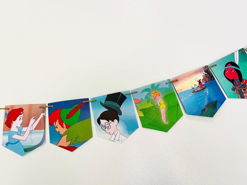 Peter Pan Banner, Peter Pan Book Banner, Peter Pan Party Decorations ...