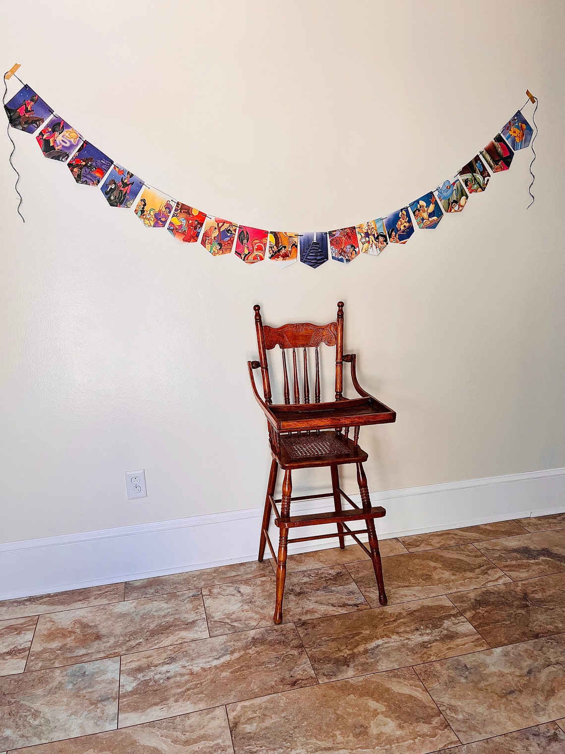 Aladdin Book Banner Aladdin Banner Aladdin Birthday - Etsy