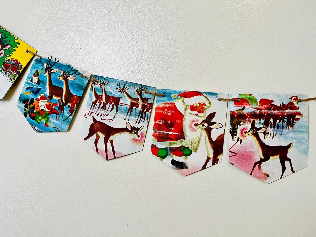 Rudolph the Red-nosed Reindeer Book Banner, Rudolph the Red-nosed ...