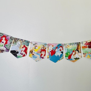 The Little Mermaid Book Banner, the Little Mermaid Banner, the Little ...