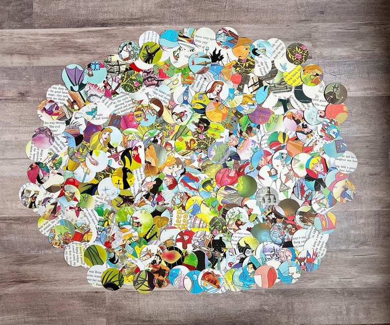 Story Book Confetti, Sleeping Beauty Confetti, Sleeping Beauty Baby ...