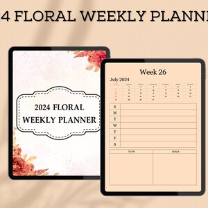 2024 Lined Weekly Planner Printable, 2024 Weekly Planner Template ...