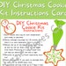 DIY Christmas Cookie Decorating Kit Instructions Card Digital - Etsy