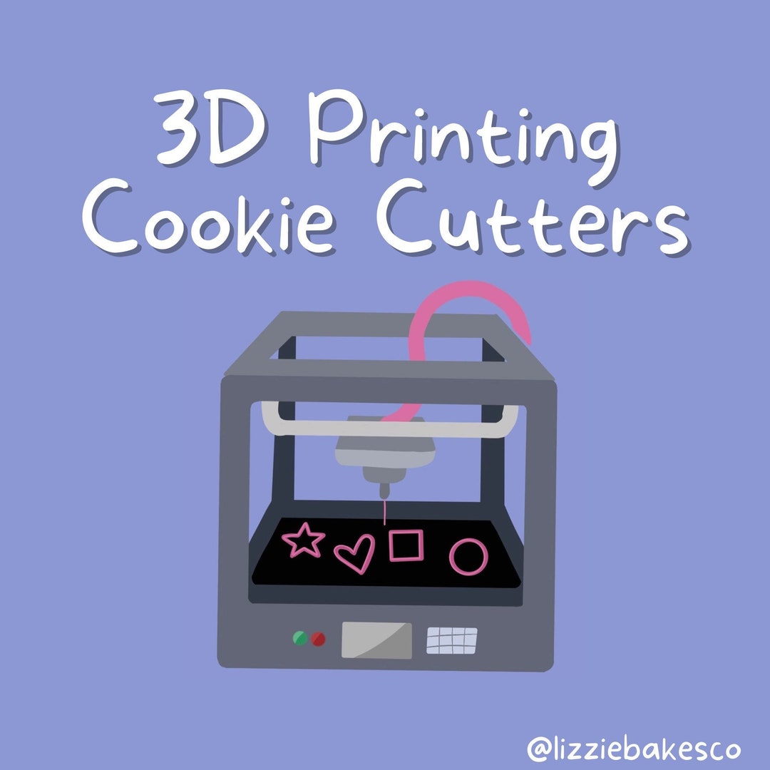 3D Printing Cookie Cutters Digital Guide PDF Tutorial Cookie - Etsy