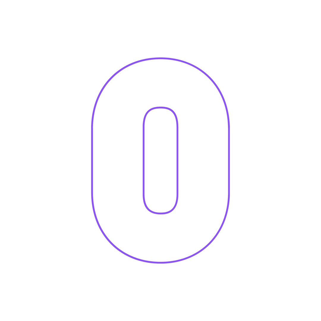 Number Zero Cookie Cutter STL, Digital Downloads for Cookie Decorating ...