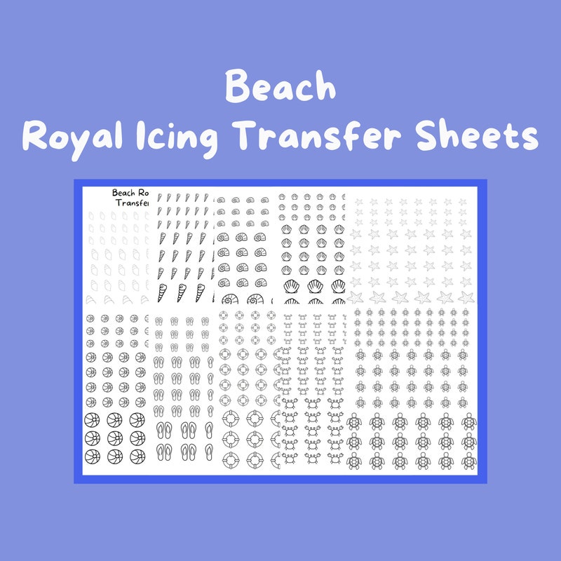 Transfer Sheet for Minis - Etsy
