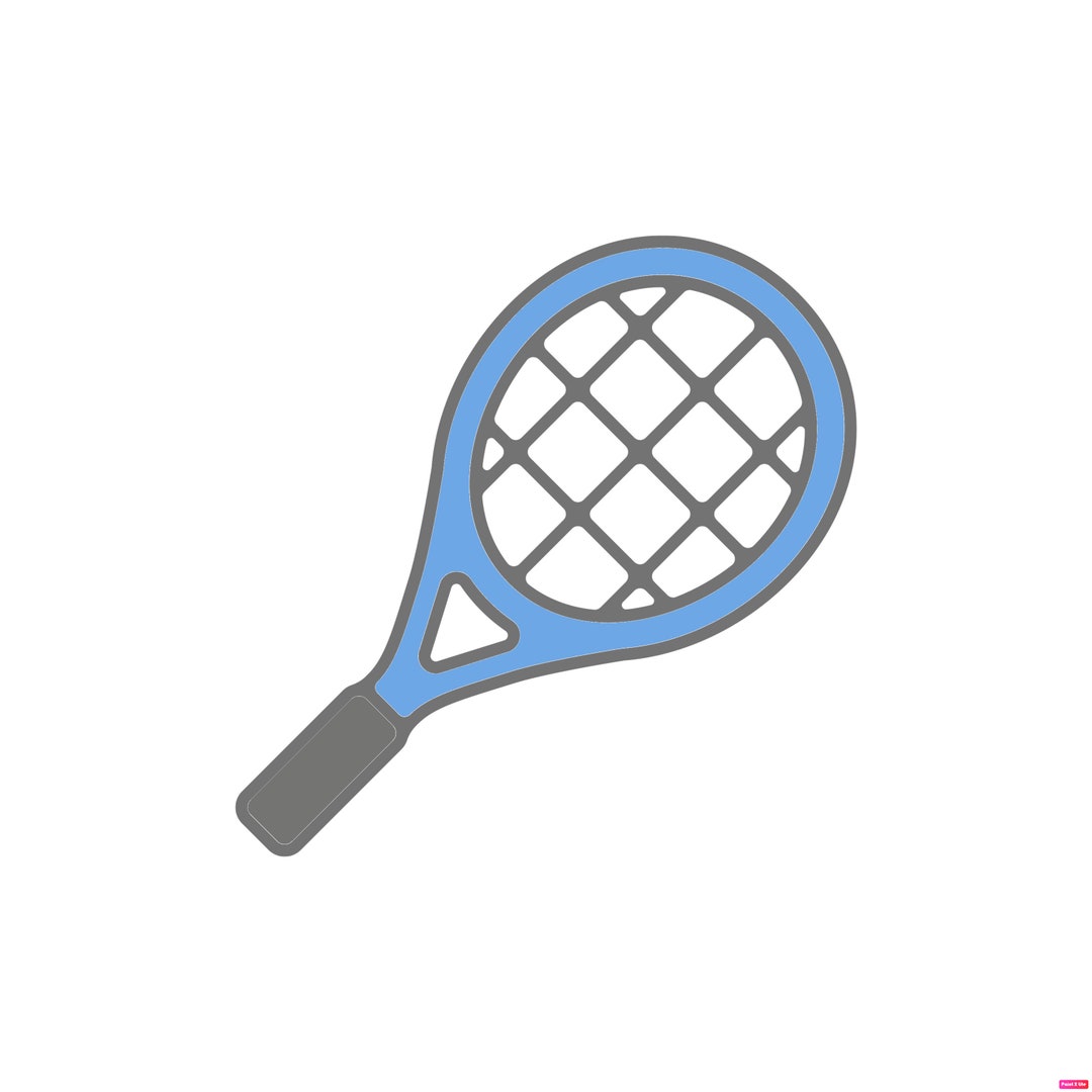 Tennis Racket Cookie Cutter STLS Digital Downloads for Cookie - Etsy