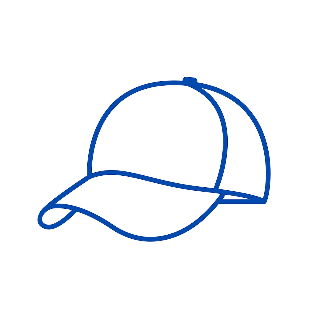 Baseball Hat Cookie Cutter STL, Digital Downloads for Cookie Decorating ...