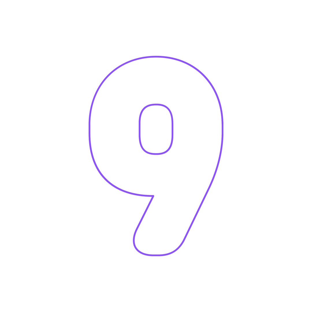 Number Nine Cookie Cutter STL, Digital Downloads for Cookie Decorating, 3D Printed Cutters ...