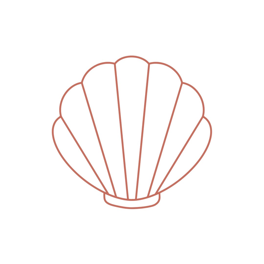 Sea Shell 2 Cookie Cutter STL, Digital Downloads for Cookie Decorating ...