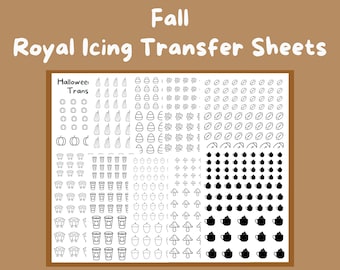 Ultimate Royal Icing Transfer Sheet Bundle, Set of 10 Printable Sheets ...