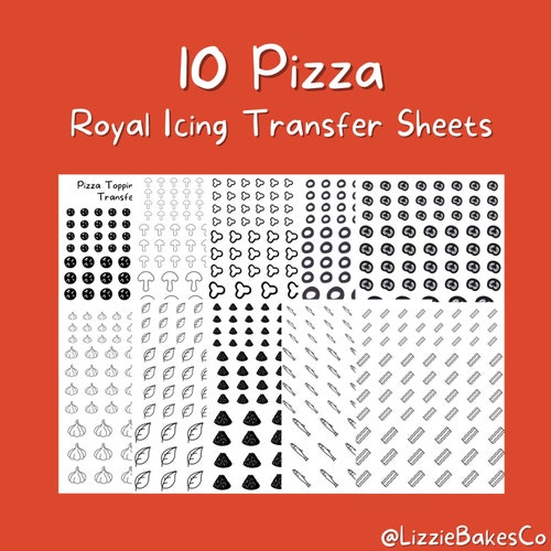 Halloween Royal Icing Transfer Sheets Set of 10 Printable - Etsy