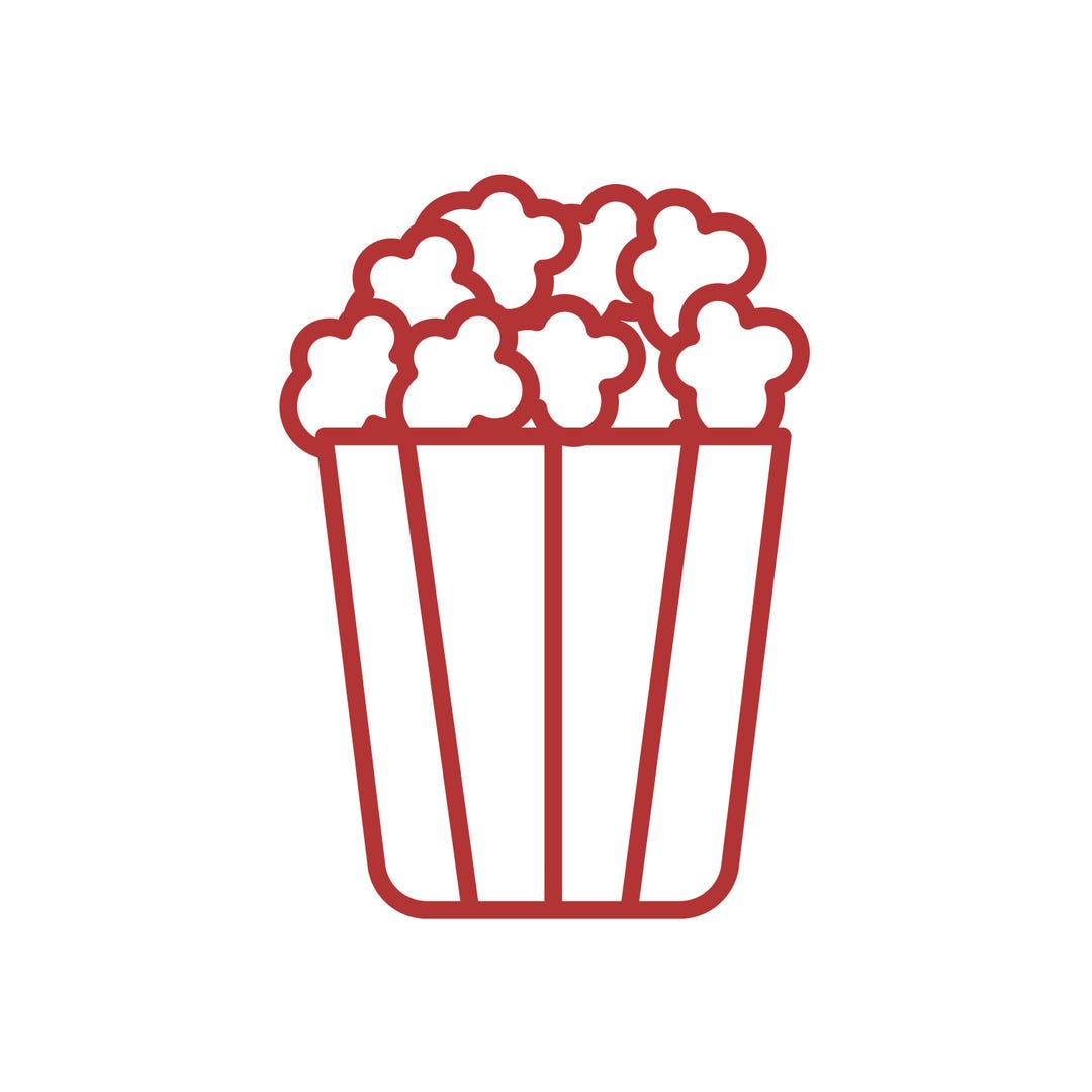 Popcorn Bucket Cookie Cutter STL File, 3D Printed Cutters (digital ...
