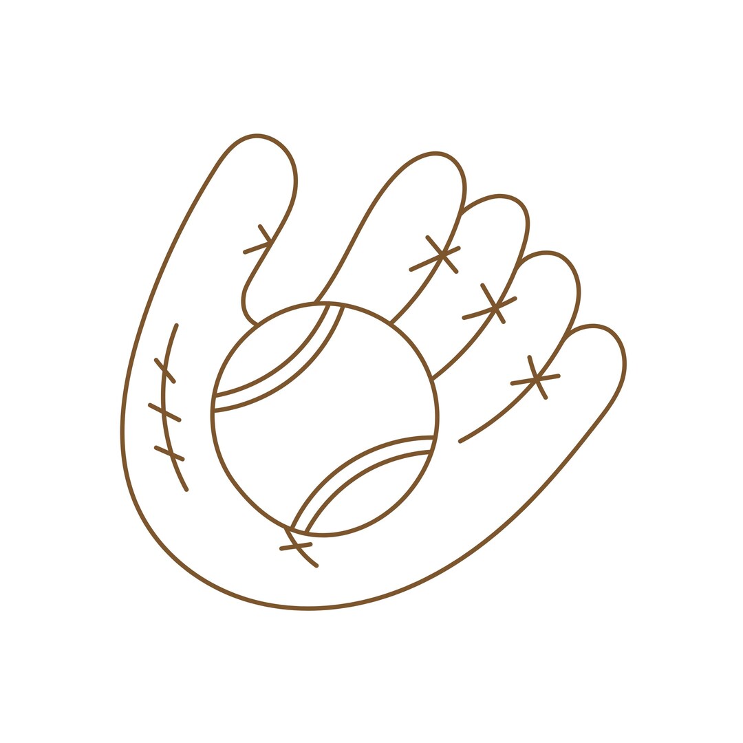 Baseball Glove Cookie Cutter STL, Digital Downloads for Cookie ...