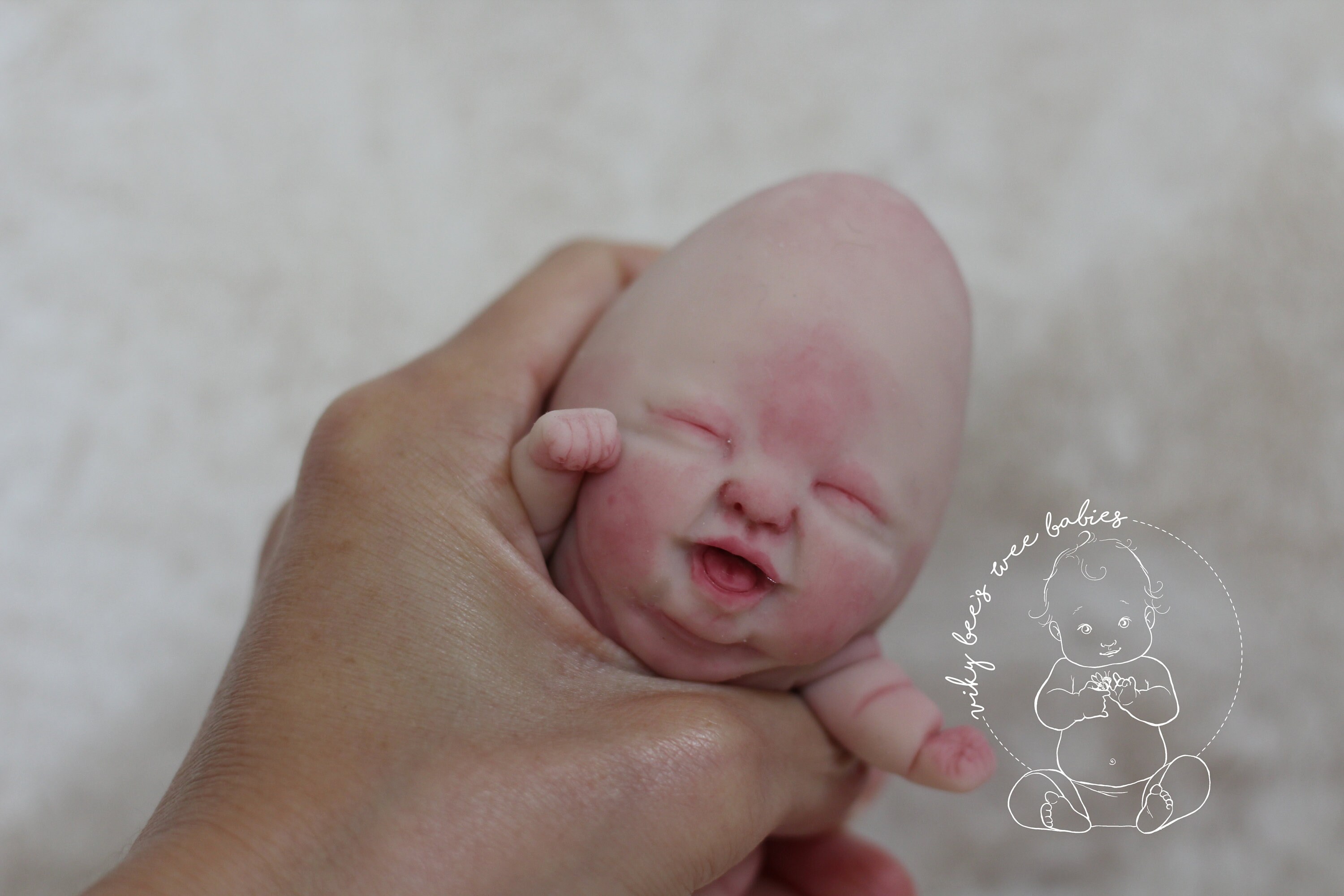 Silicone Eggy Baby~fantasy Baby~cute Creature ~blank or Painted~made to ...