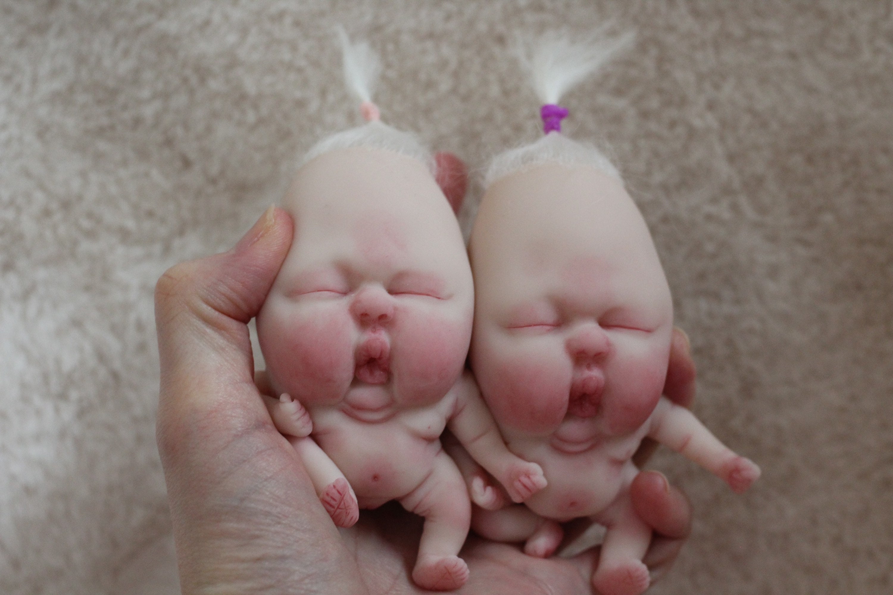 Solid Silicone Eggy Babyfantasy Babycute Creature blank or - Etsy UK