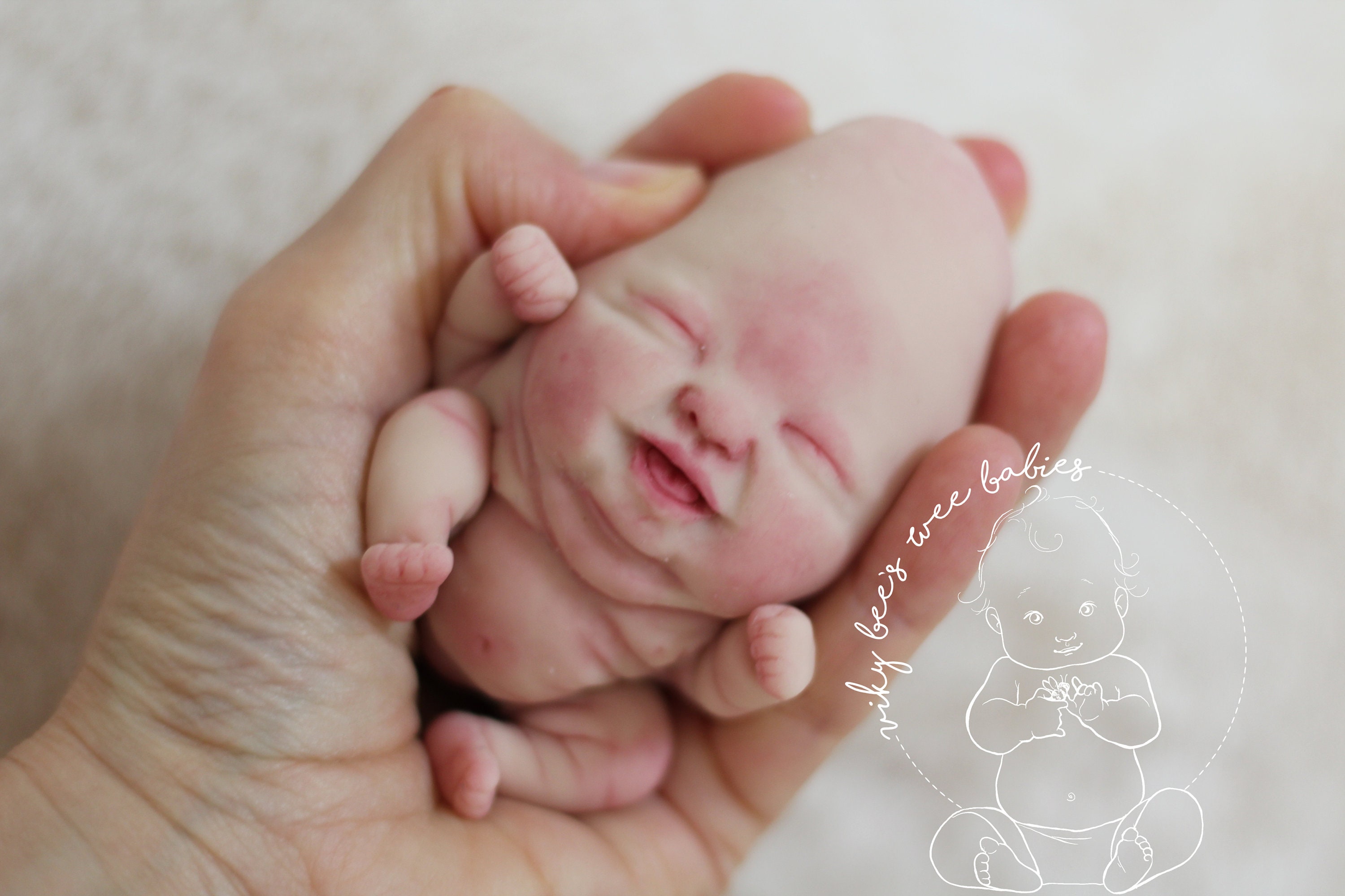 Silicone Eggy Baby~fantasy Baby~cute Creature ~blank or Painted~made to ...