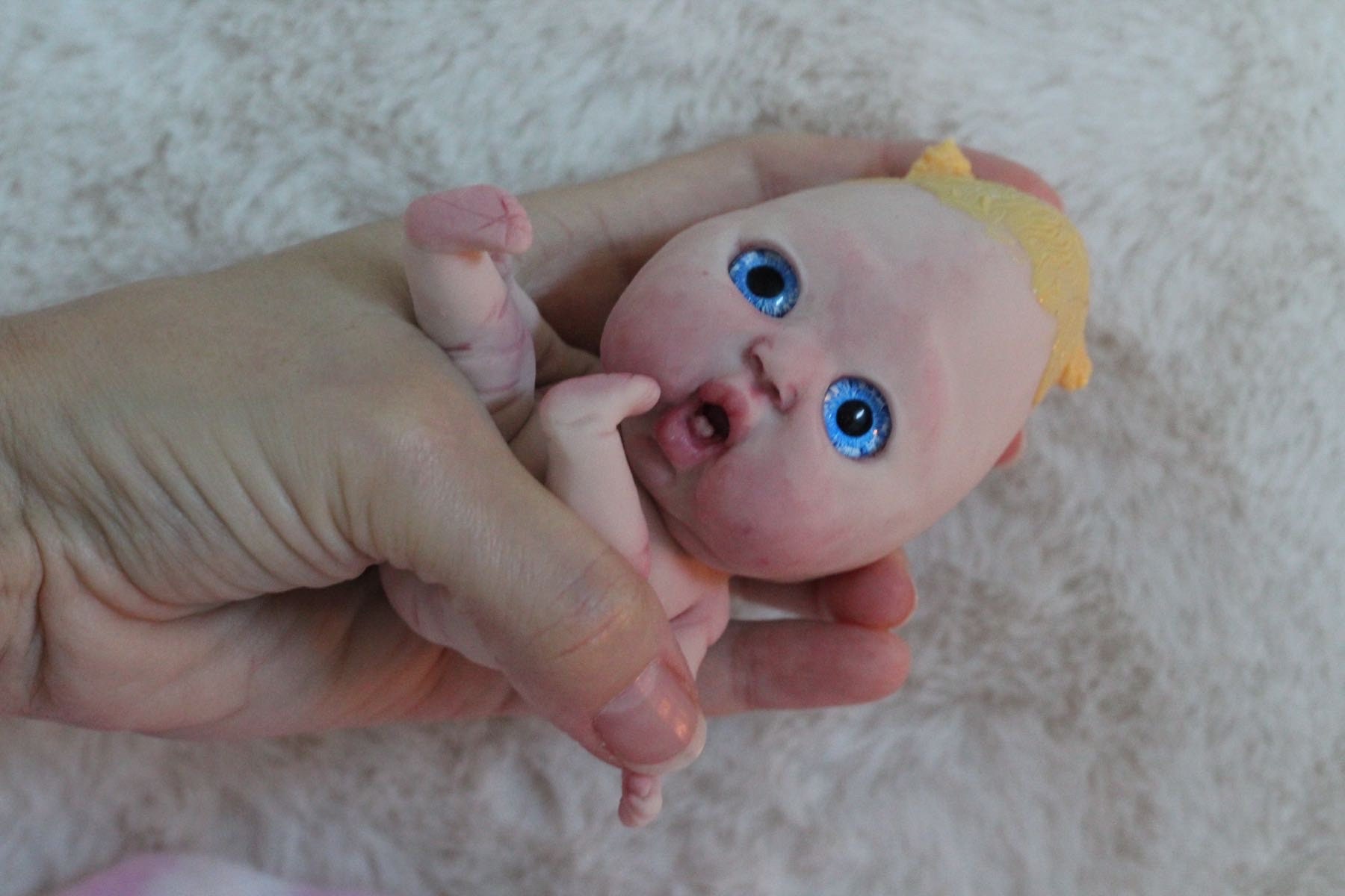 Solid Silicone Eggy Babyfantasy Babycute Creature blank or - Etsy