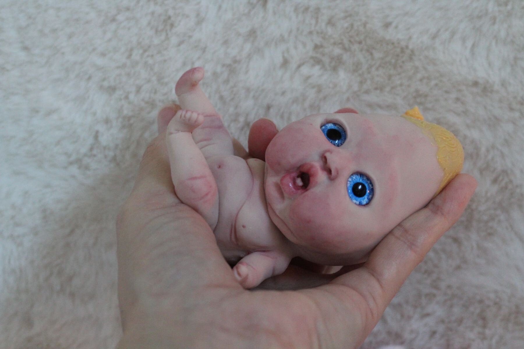 Solid Silicone Eggy Babyfantasy Babycute Creature blank or - Etsy