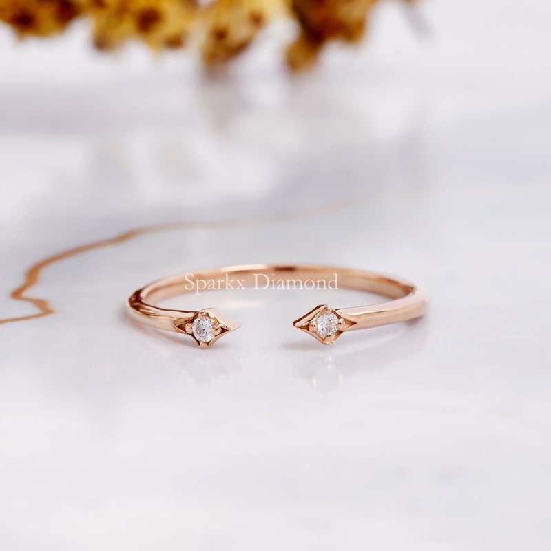 Open Wedding Band - Etsy