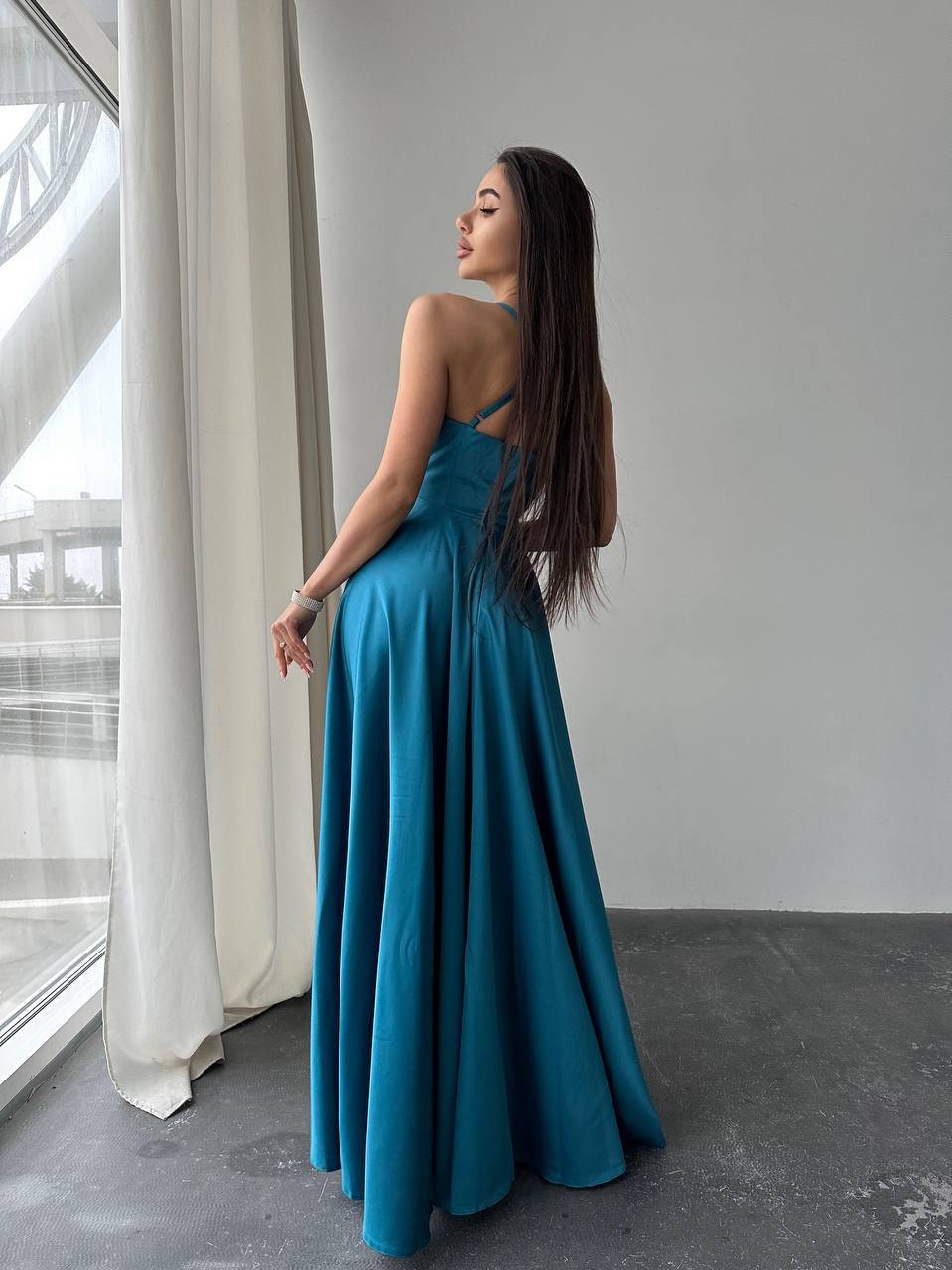 Turquoise Prom Dress, Turquois, Evening Dress, Turquoise Dress With ...