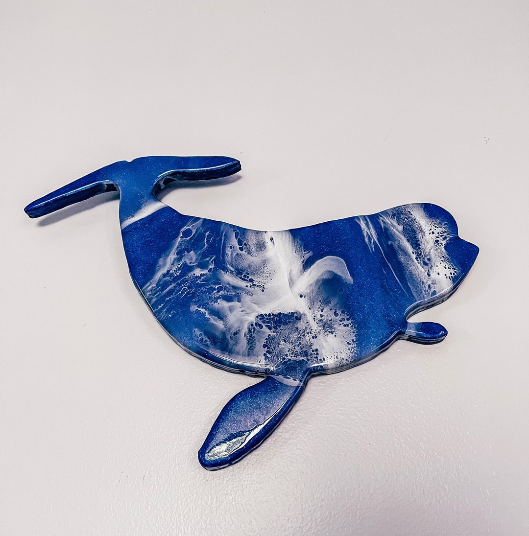Beluga Whale Cut Out | Wave Resin Cut Out | Wave Resin | Beluga Whale ...