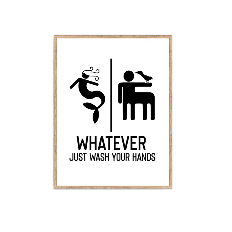 Whatever Sign - Etsy