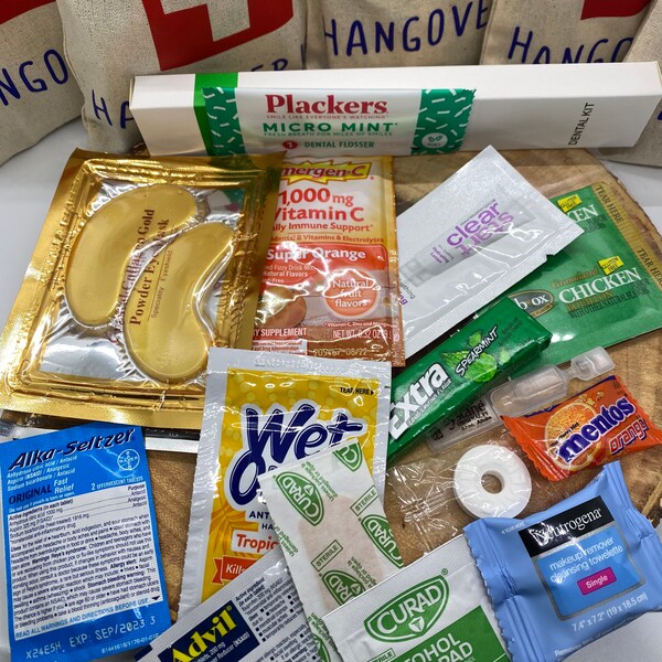 Hangover Kit Bag - Etsy