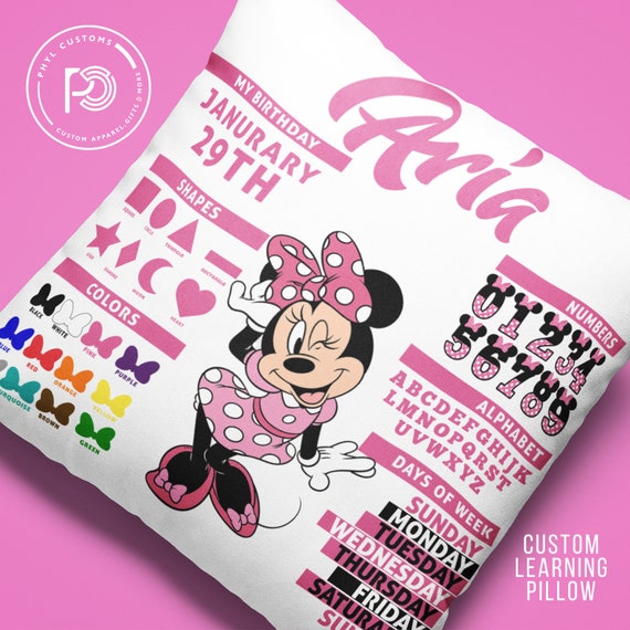 DIY Minne Mouse Learning Art | Etsy